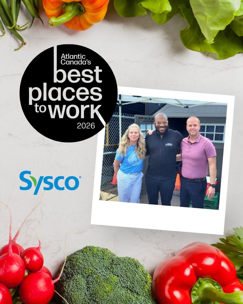 Sysco Canada Named Atlantic Canada’s Best Places To Work 2026 by ...